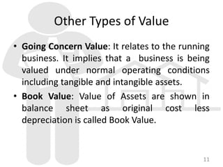 Principles of Valuation | PPTX