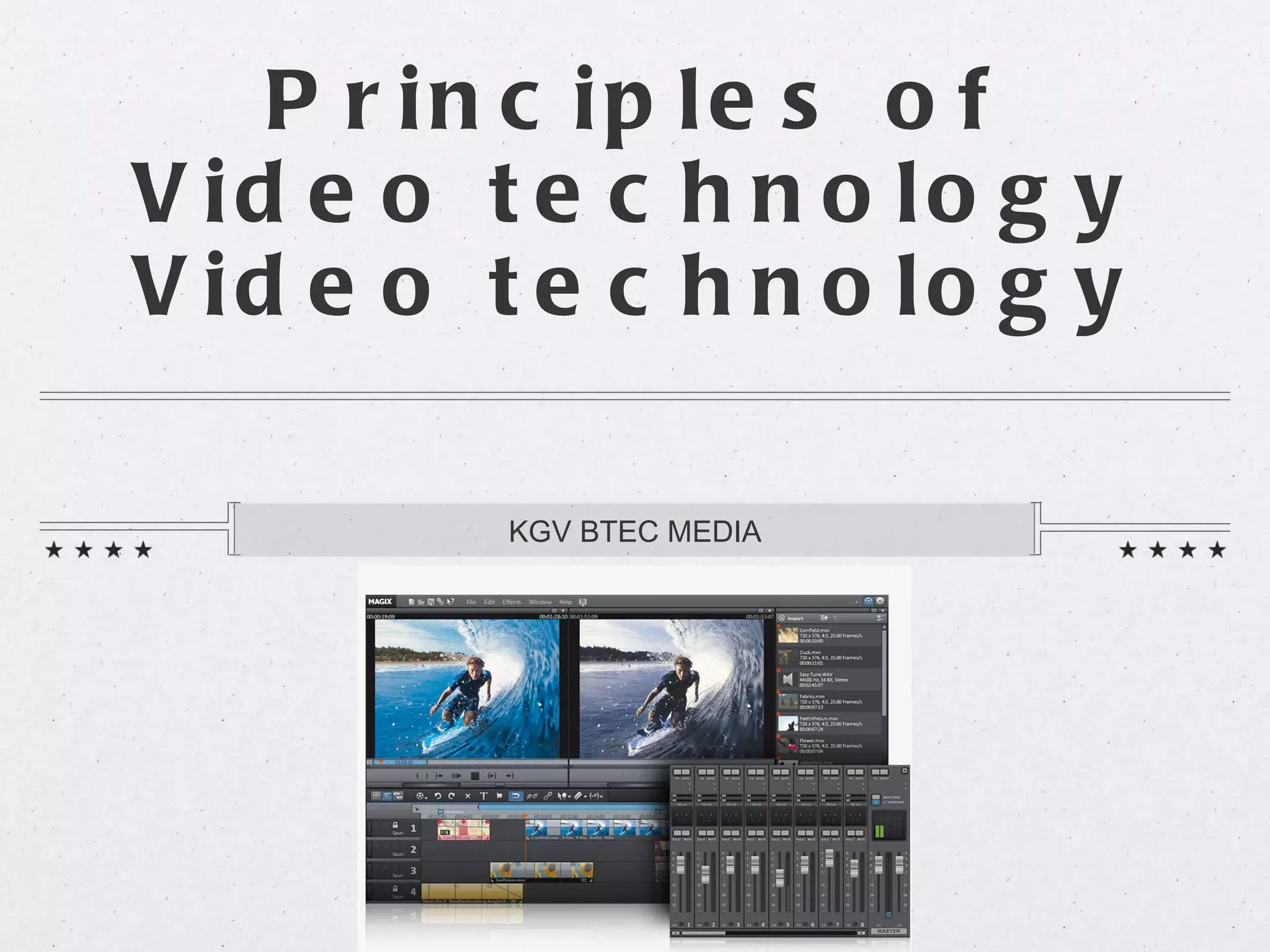 Principles of vid tech UNFINISHED | PPT | Home Entertainment Systems ...
