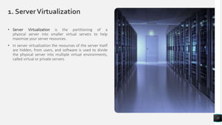 Principles of virtualization | PPTX
