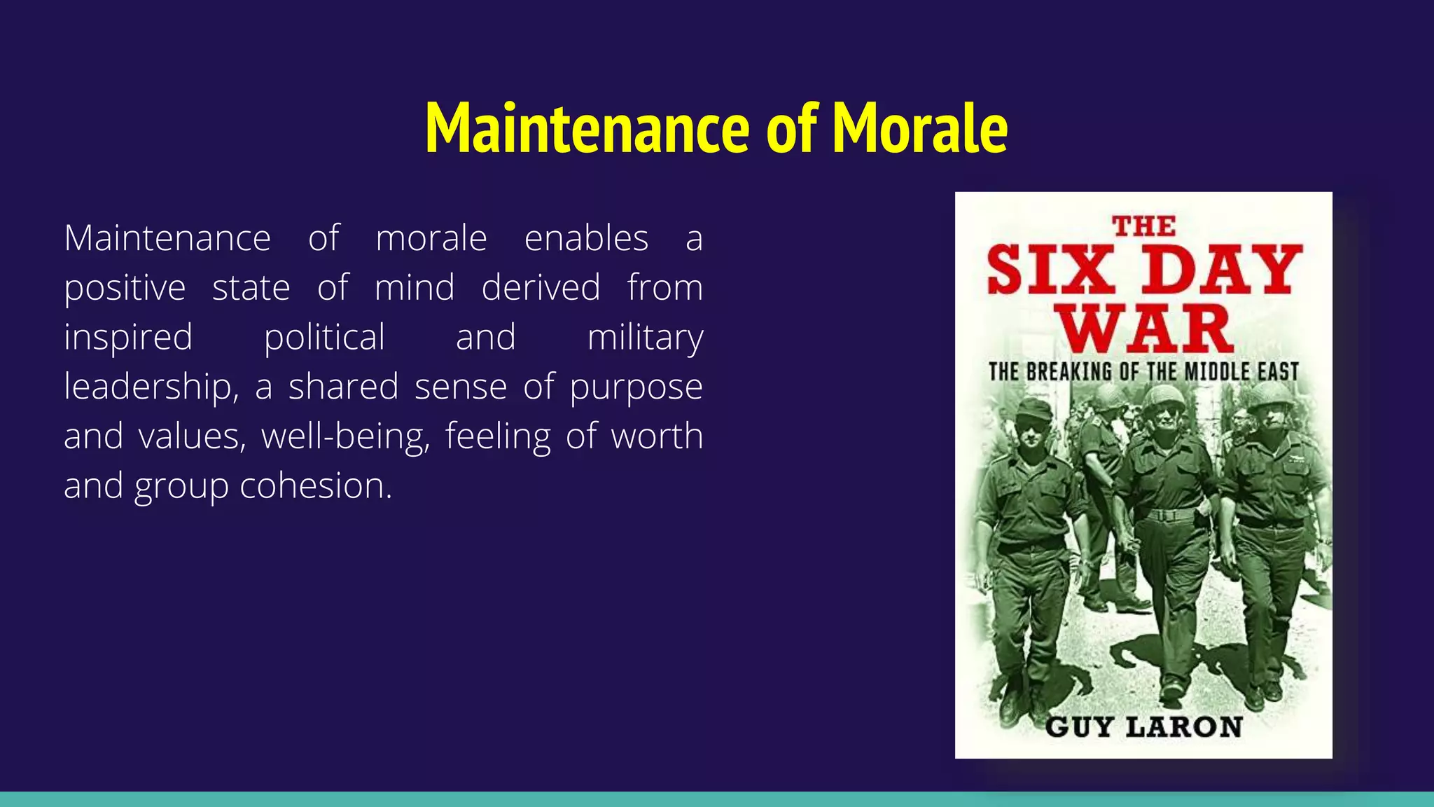 Principles of warfare | PPTX