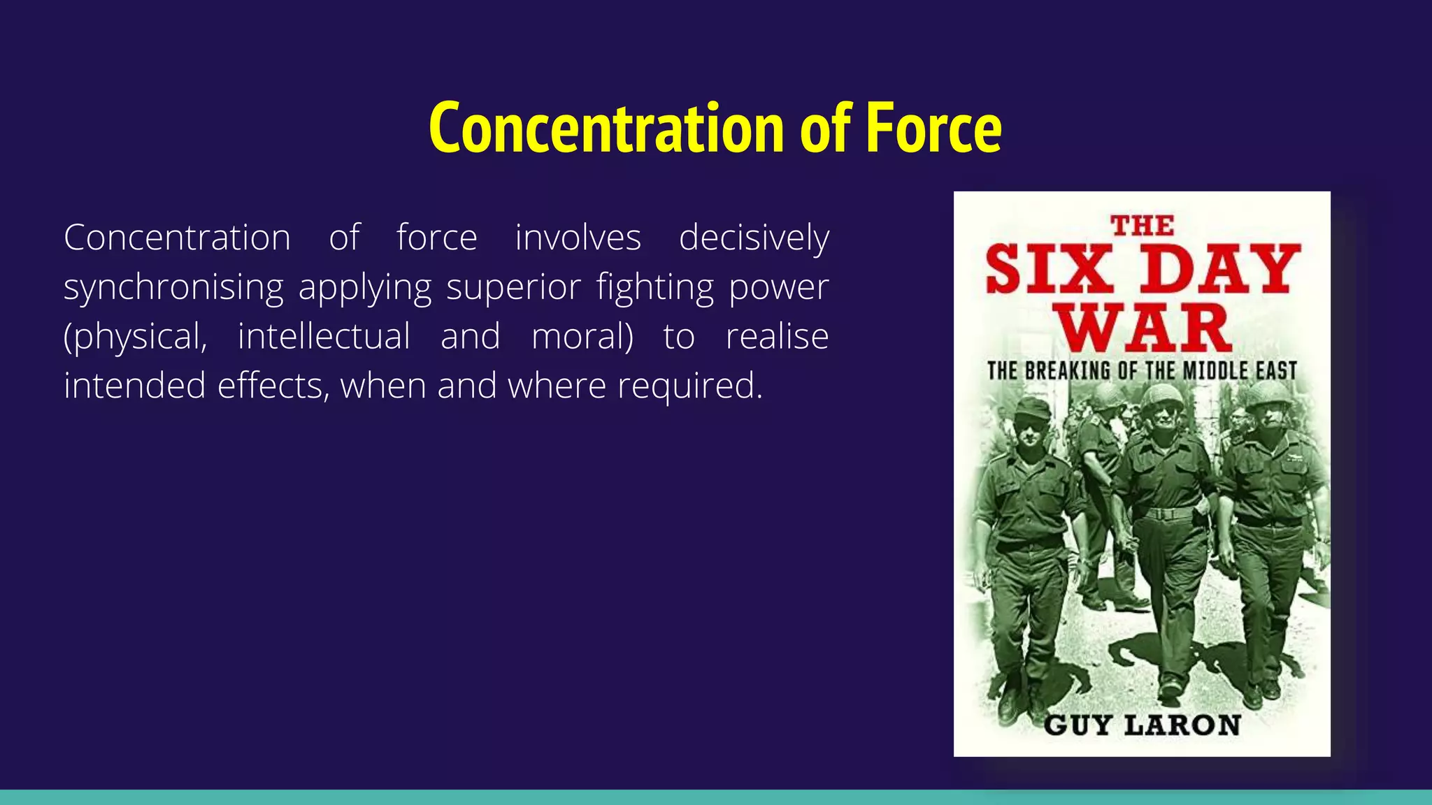 Principles of warfare | PPTX