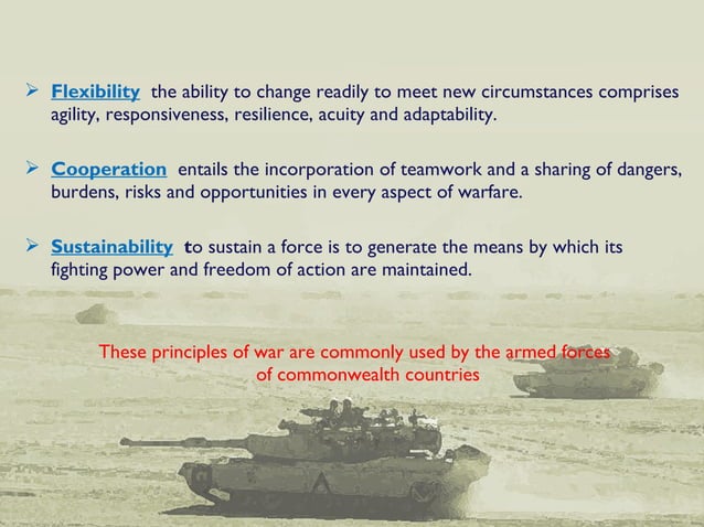 Principles of war new | PPT