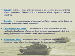 Principles of war new | PPT