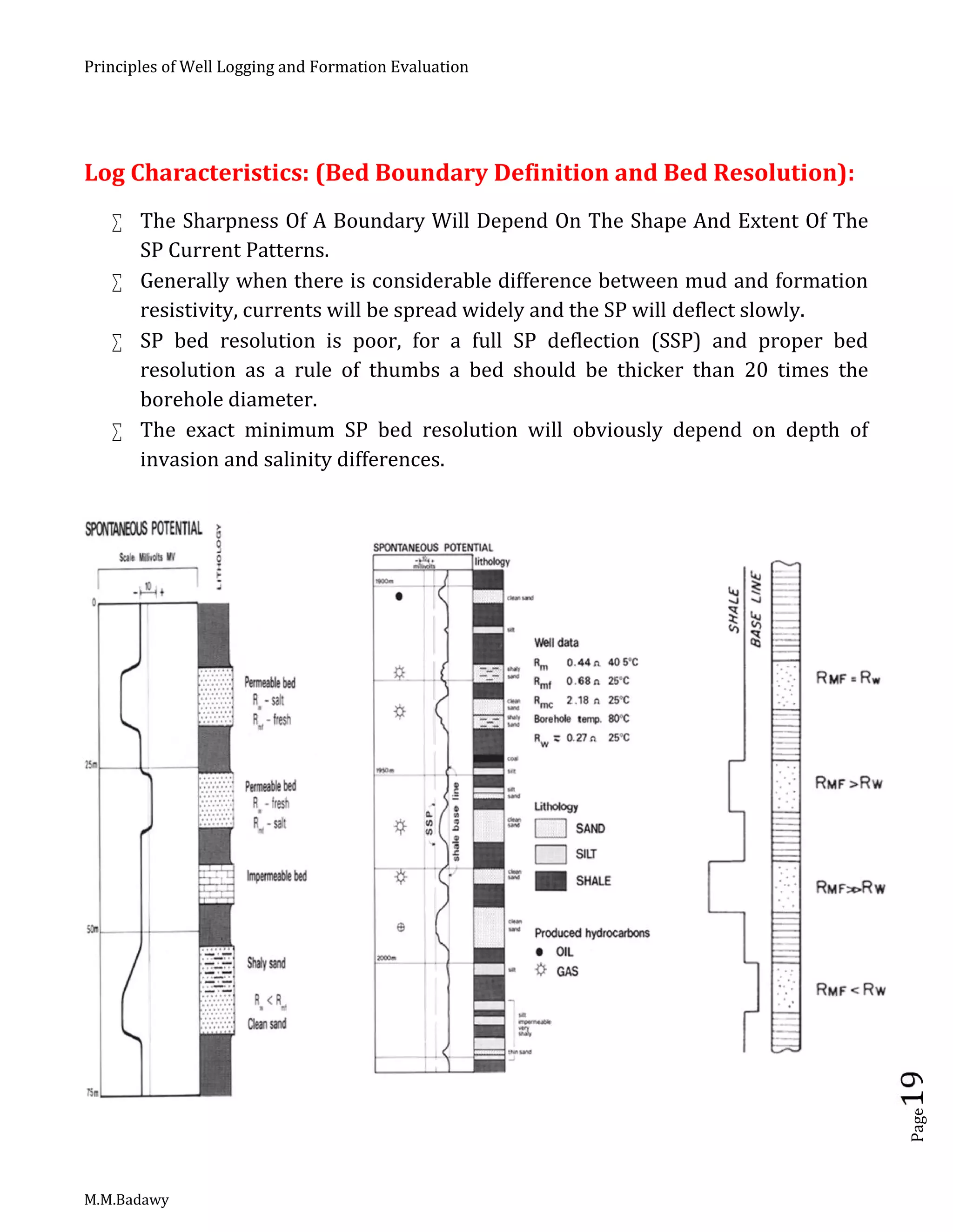 Principles of well logging and formation evaluation m.m.badawy | PDF