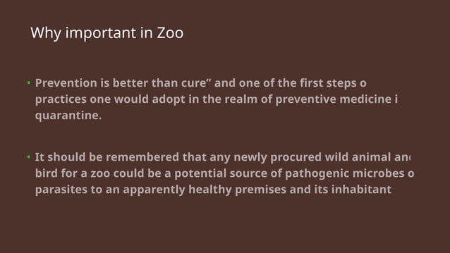 Principles_of_Zoo_Hygiene. Management of zoo | PPT