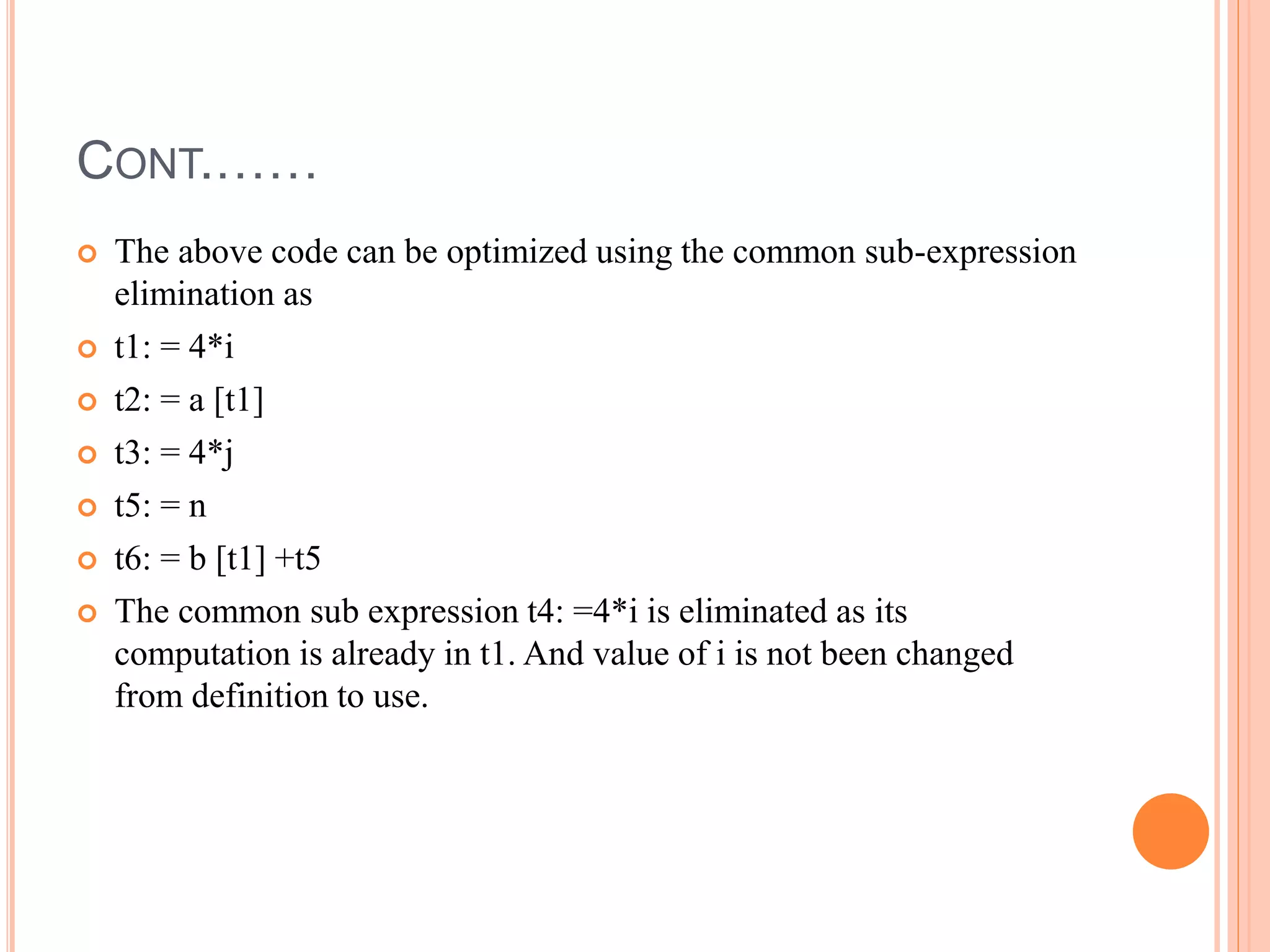 Principle source of optimazation | PPTX