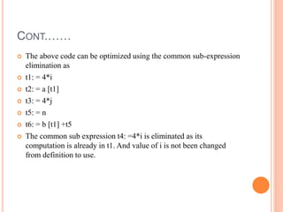 Principle source of optimazation | PPTX