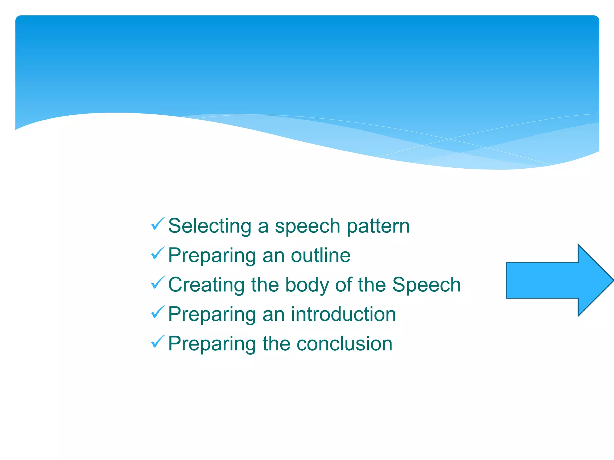Principle of Speech Writing | PPTX
