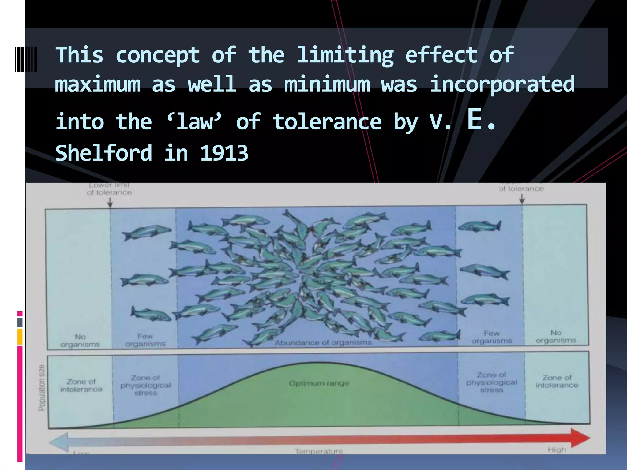 Principles pertaining to limiting factors and ecological assessment | PPTX