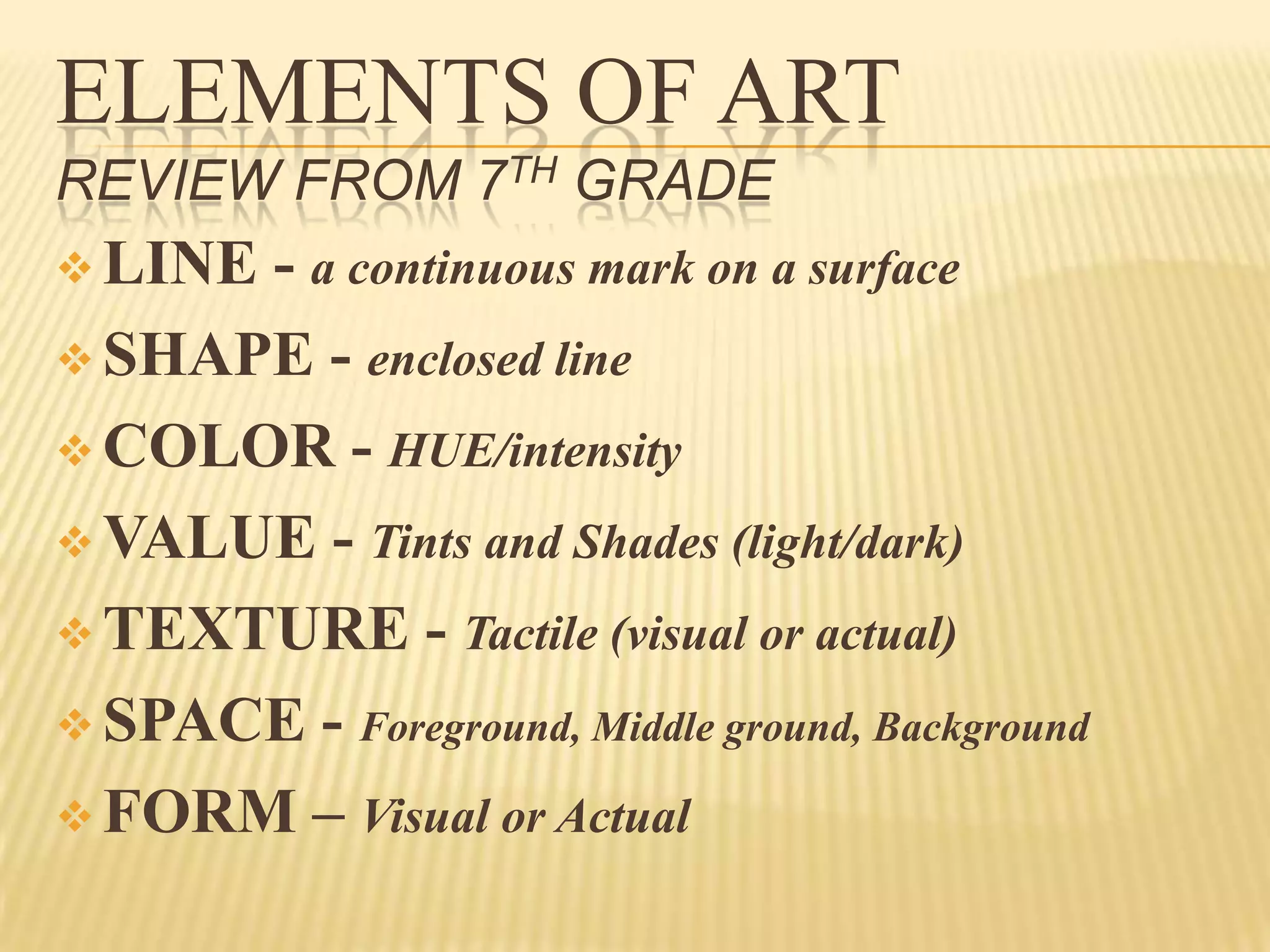 Principles Power Point1 | PPTX | Painting | Arts and Crafts