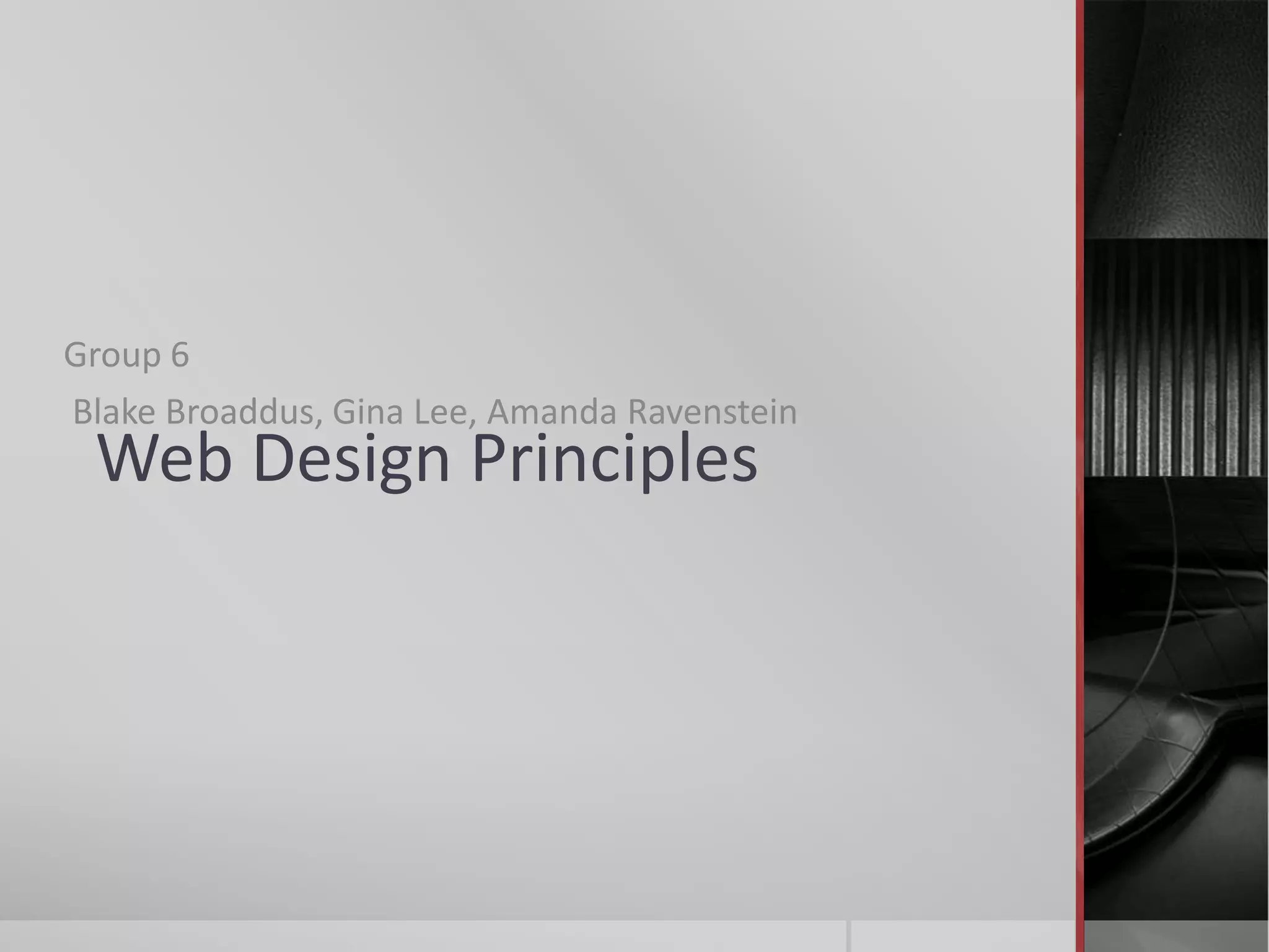 Principles ppt | PPT