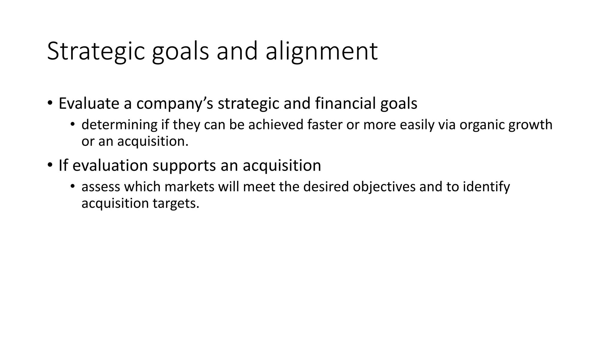 Decision Making Tactics and Strategies for Merger & Acquisition | PPTX