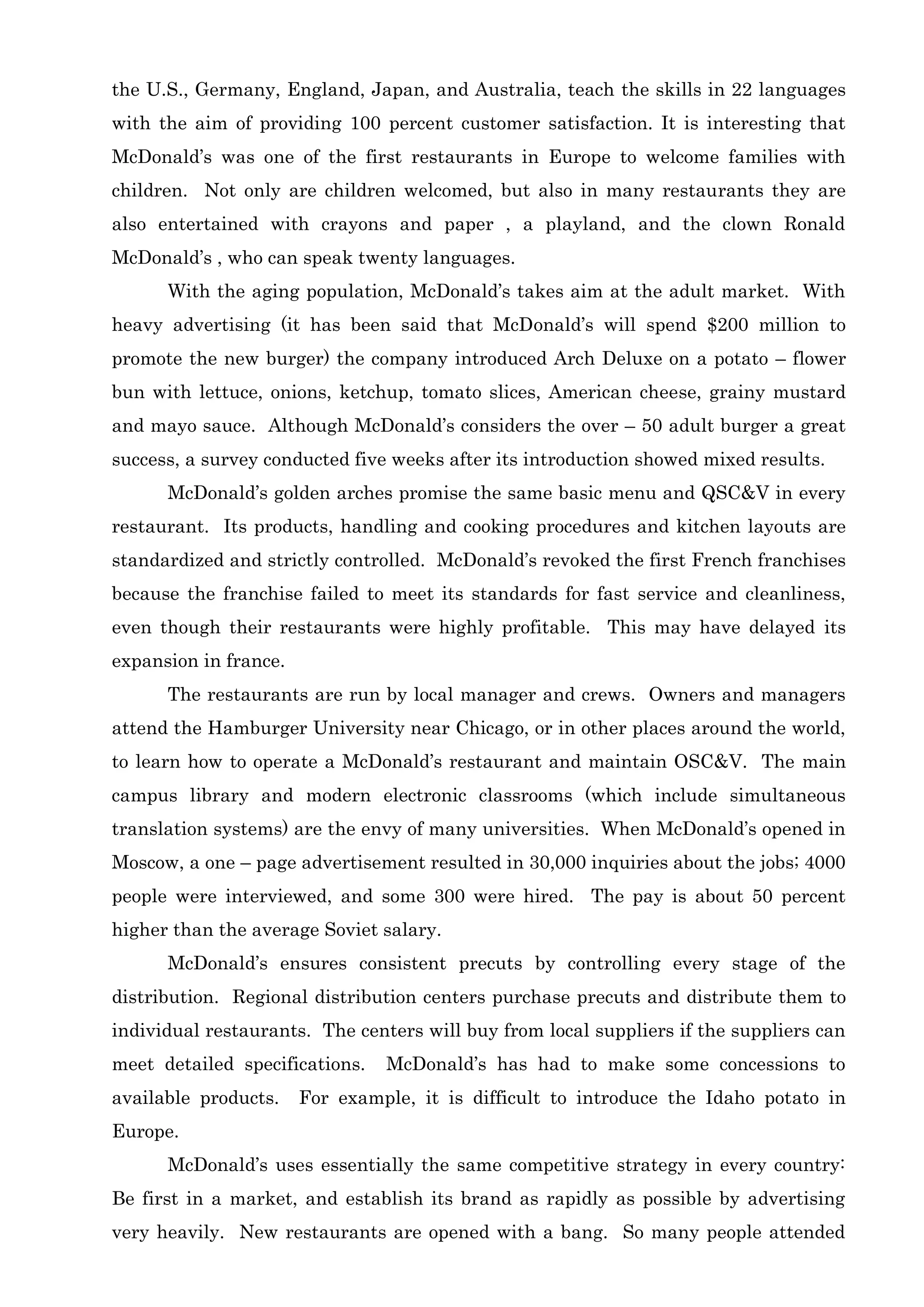 Principles _ Practise of Management - Case - McDonald’s Serving Fast ...