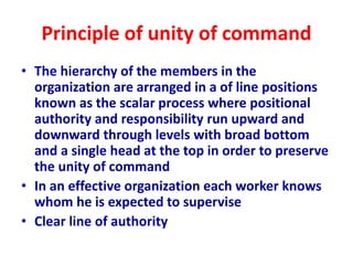 Principles & problems of administration | PPT