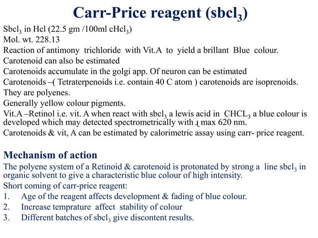Principles & procedures involved in usage of reagents | PPTX ...
