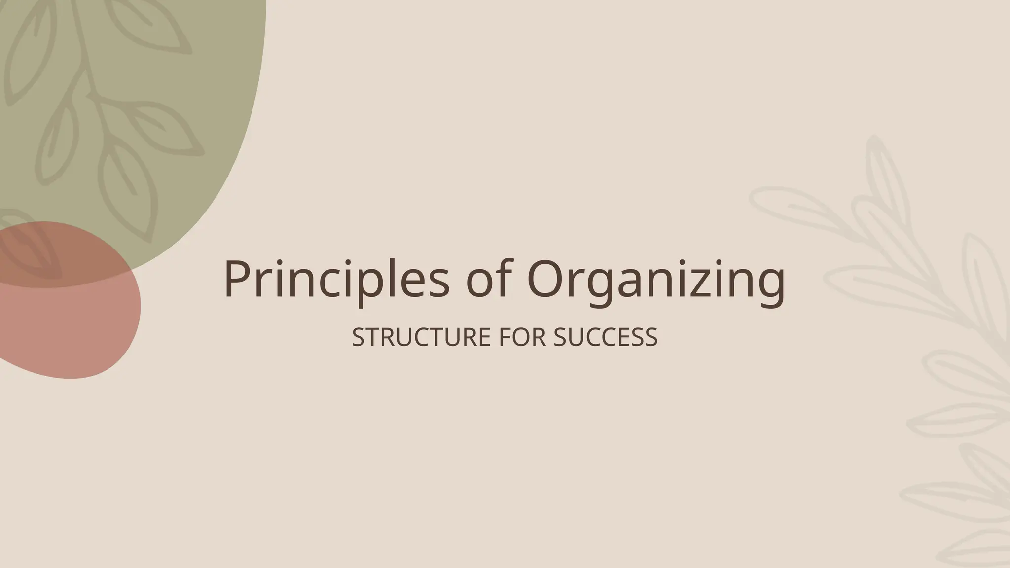 Principles & process of ORGANIZATION.pptx
