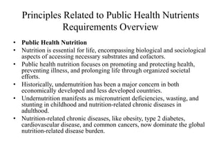 Principles related to public health nutrition requirements.pptx