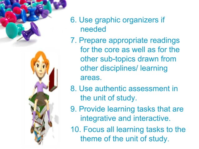 Integrated Multidisciplinary thematic unit and | PPTX