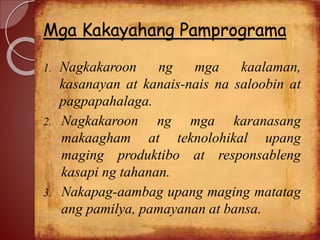GOALS, EXPECTATIONS, AND COMPETENCIES OF MAKABAYAN | PPTX