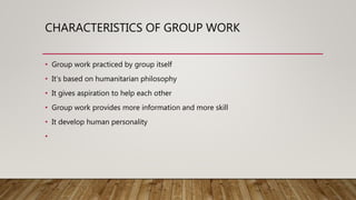 Principles social group work | PPTX