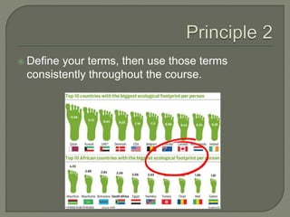 Ten principles for writing training material | PPT