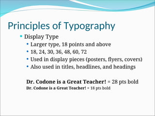 Typographic Designs Form & Communication | PPT