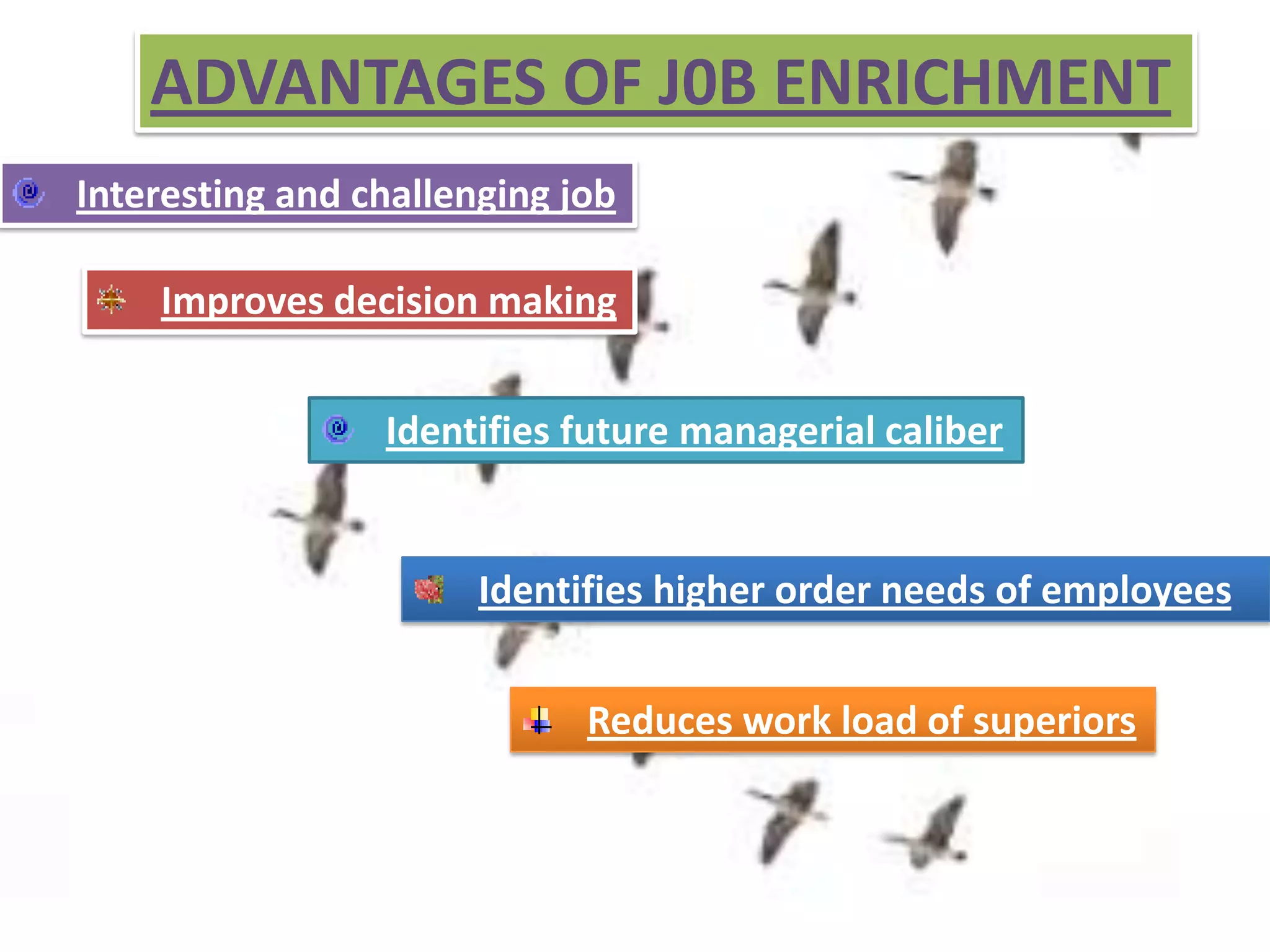 Principles underlying job enlargement, job enrichment and job rotation ...