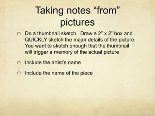 Principles with famous artists | PPTX