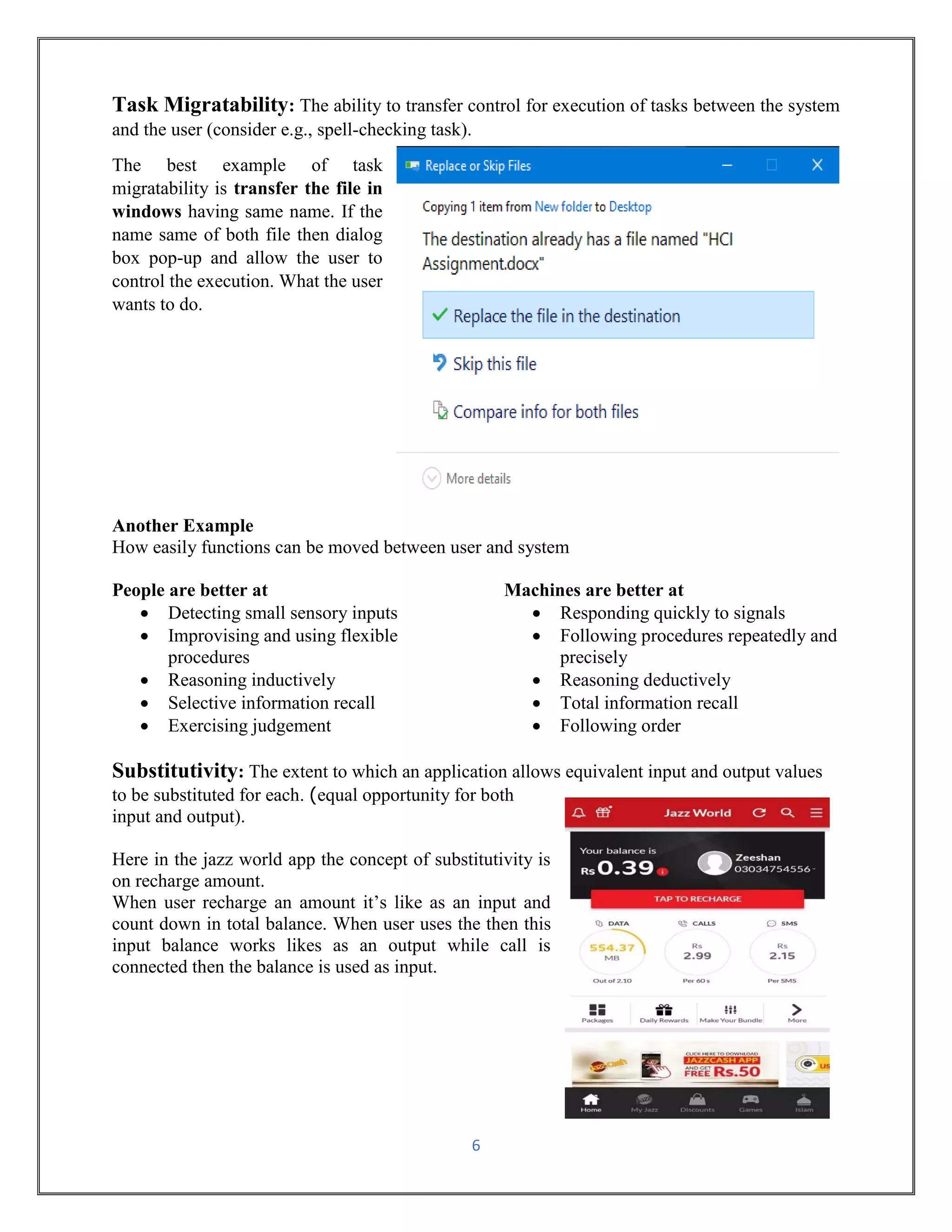 Principle to support usability | PDF