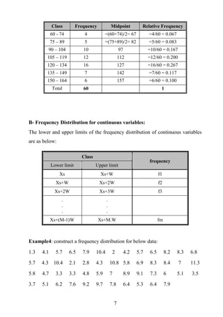Principlles of statistics | PDF