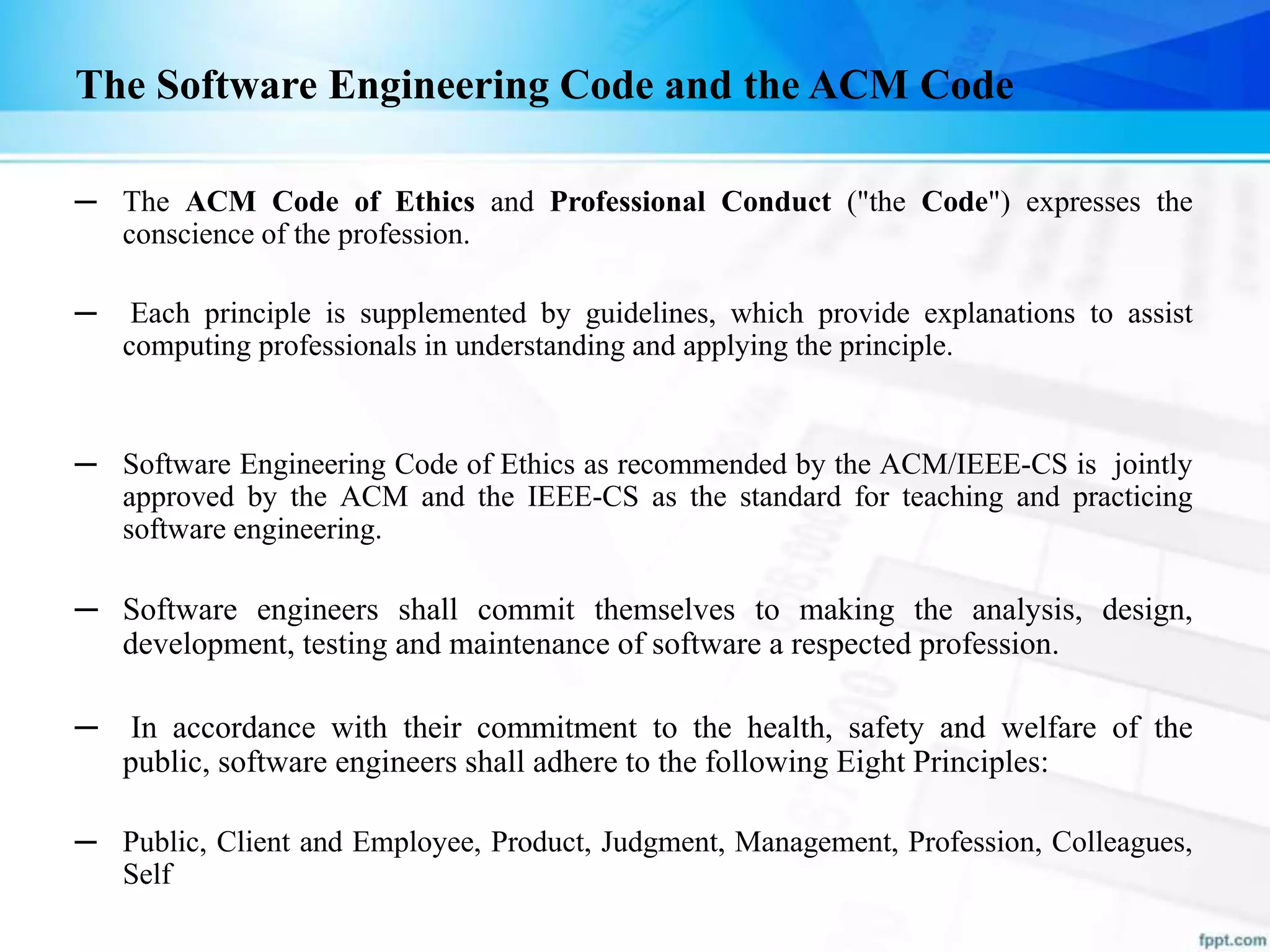 Principle of ethics | PPTX