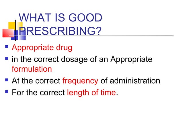 Principles of prescribing -- satya | PPT