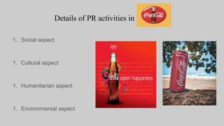 Pr in coca cola | PPTX