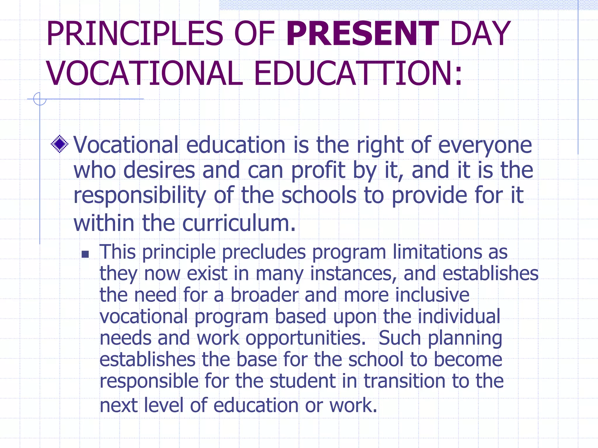 555-3 Principle of Vocational Education | PPT