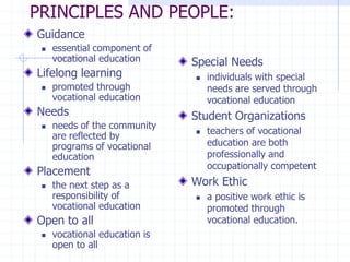 555-3 Principle of Vocational Education | PPT