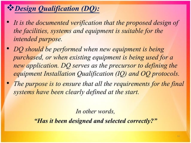 PHARMACEUTICAL CALIBRATION, QUALIFICATION AND VALIDATION: AN ...