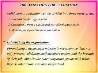 PHARMACEUTICAL CALIBRATION, QUALIFICATION AND VALIDATION: AN ...