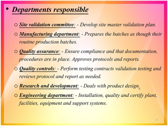 PHARMACEUTICAL CALIBRATION, QUALIFICATION AND VALIDATION: AN ...