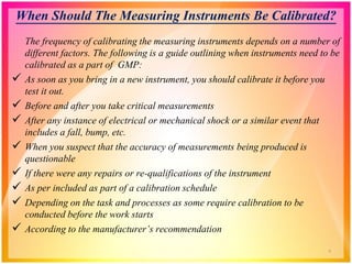 PHARMACEUTICAL CALIBRATION, QUALIFICATION AND VALIDATION: AN ...