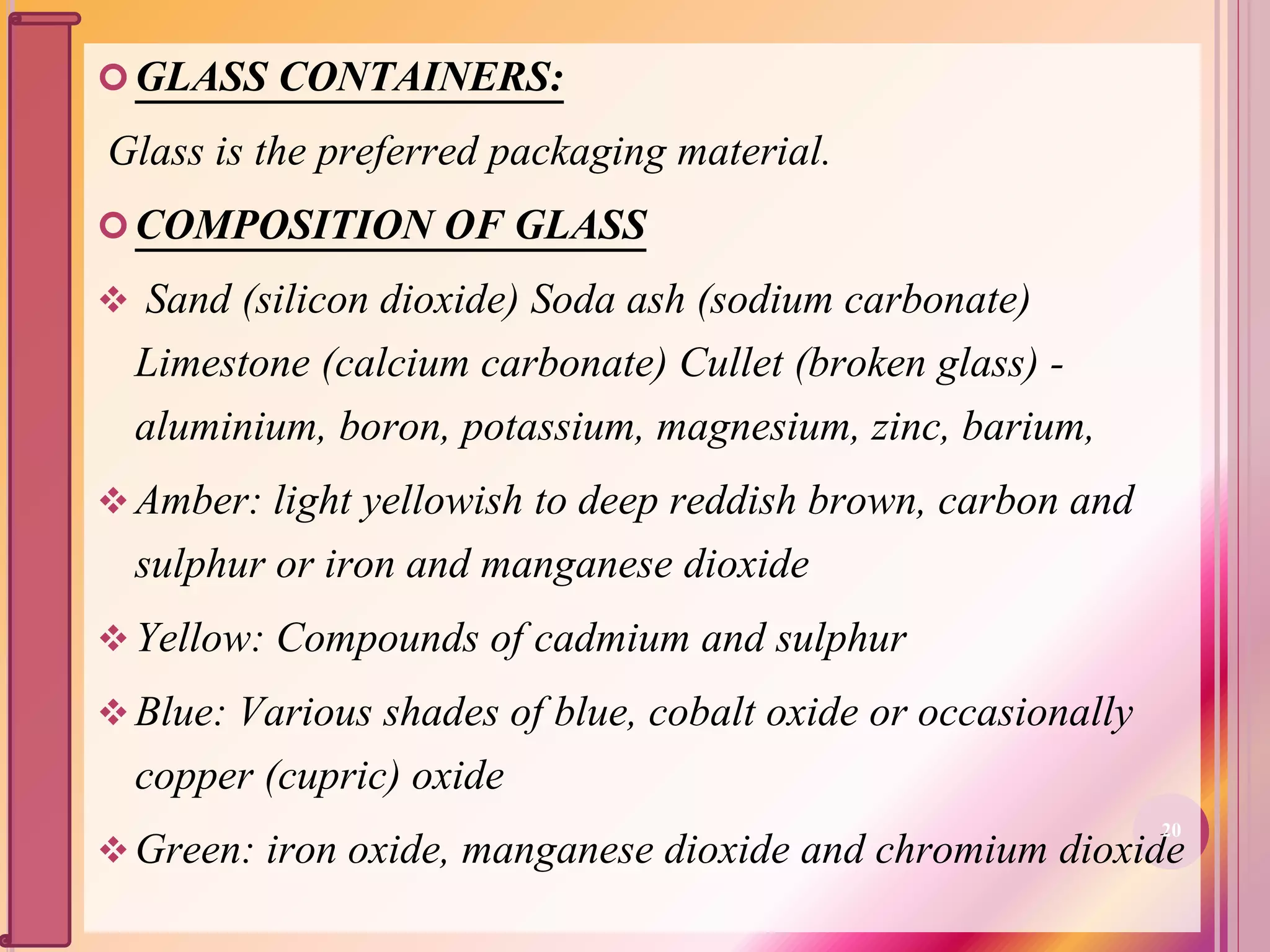 Pharmaceutical Containers and Closures: An Overview | PPTX