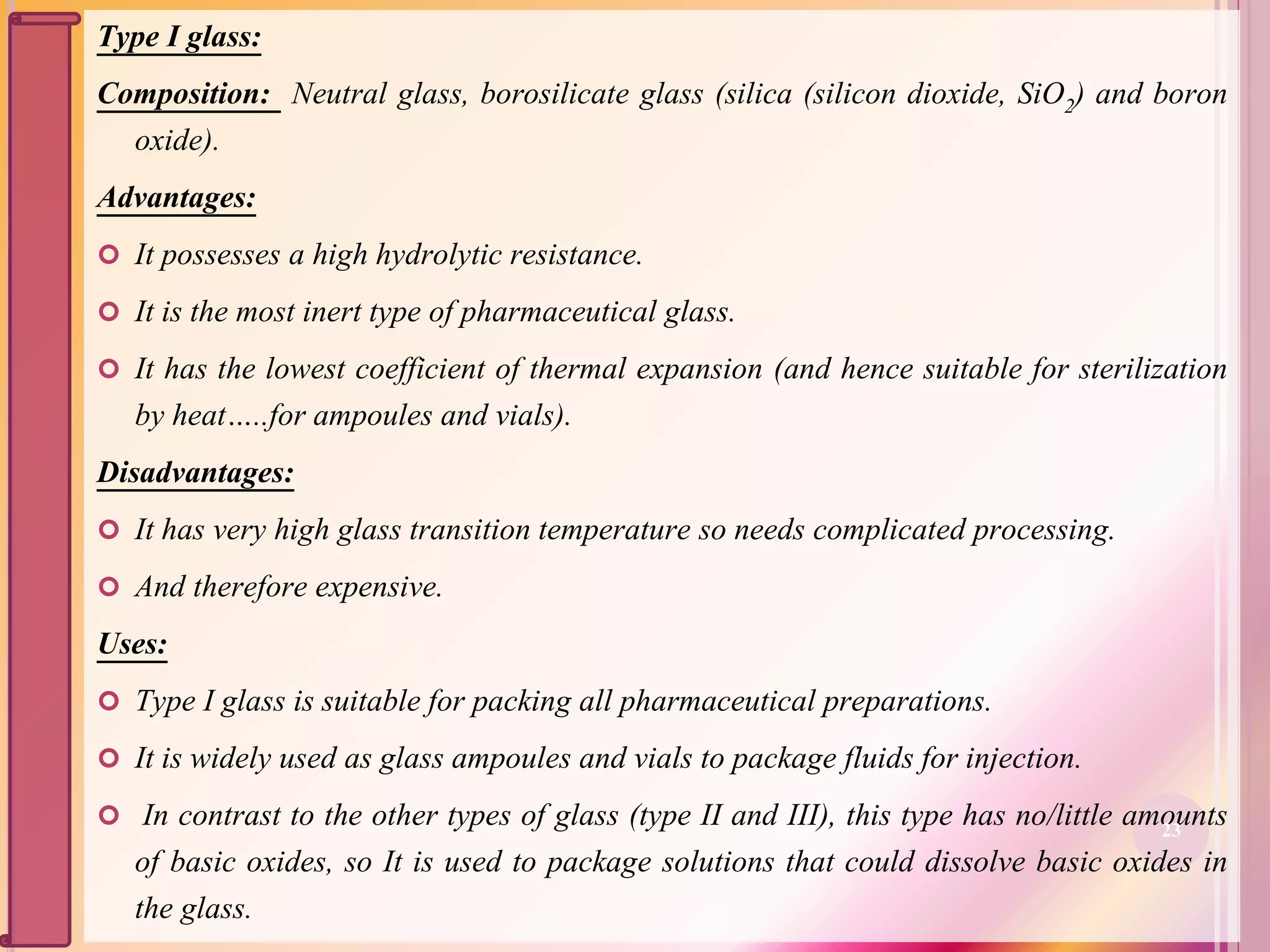 Pharmaceutical Containers and Closures: An Overview | PPTX