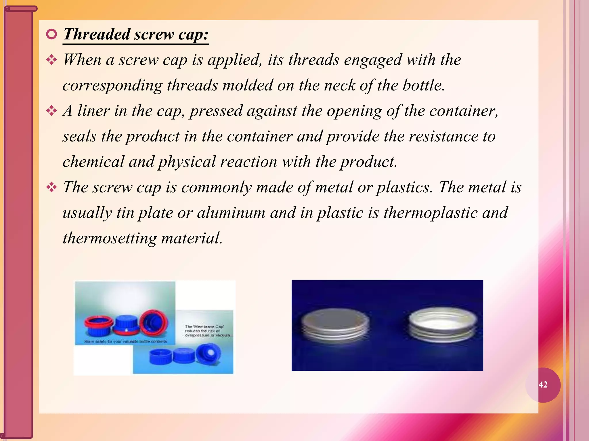 Pharmaceutical Containers and Closures: An Overview | PPTX