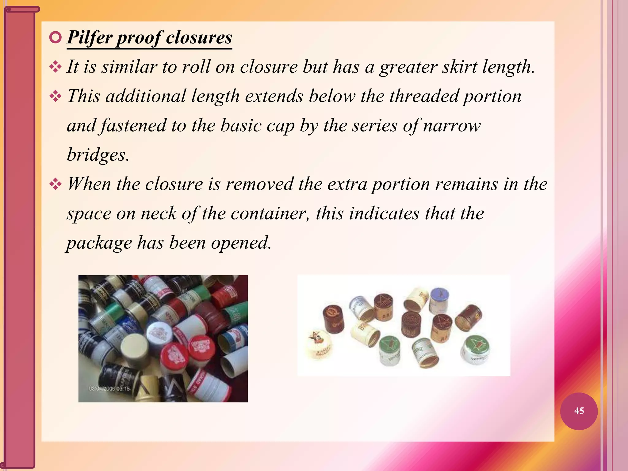 Pharmaceutical Containers and Closures: An Overview | PPTX