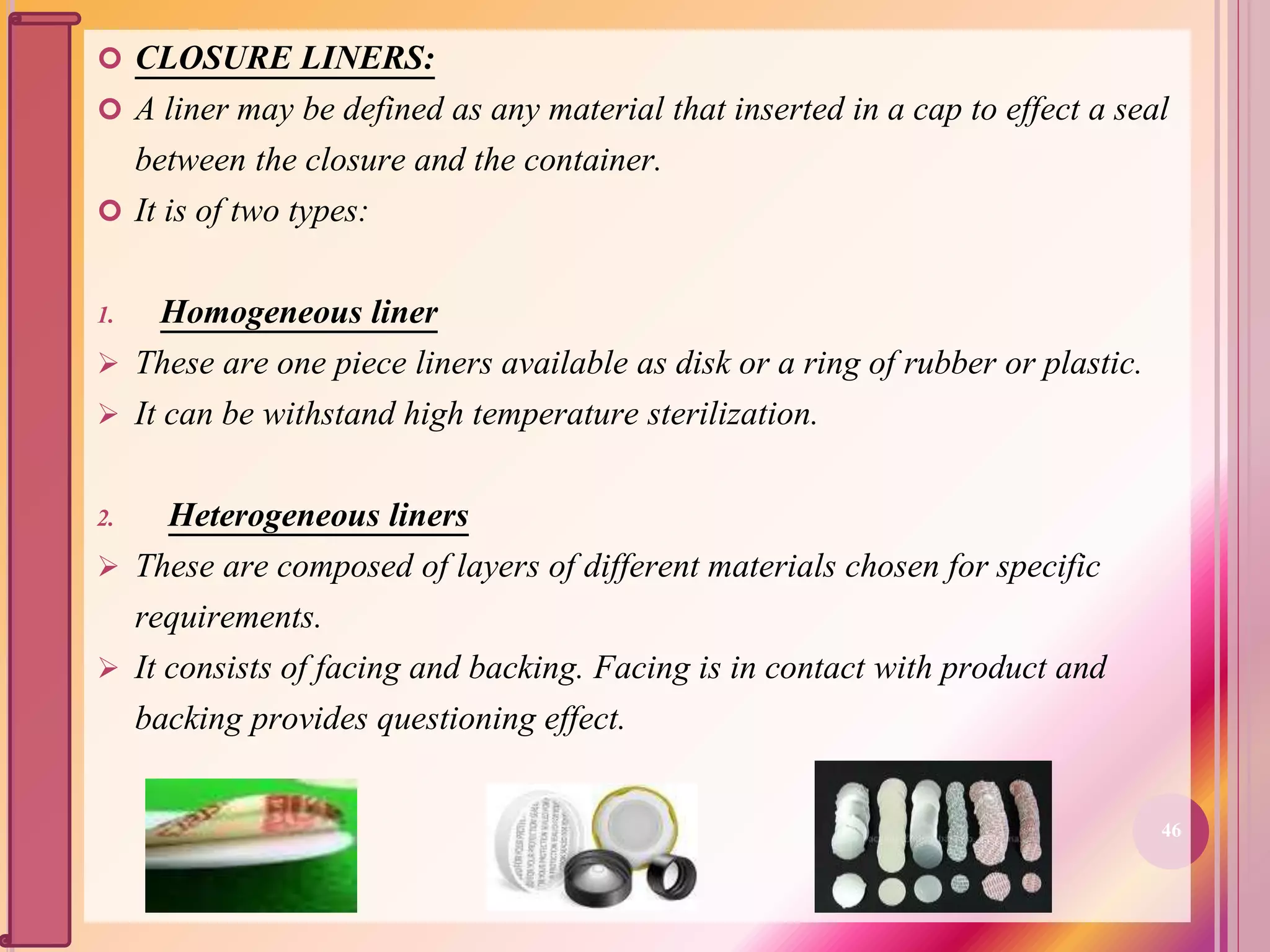 Pharmaceutical Containers and Closures: An Overview | PPTX