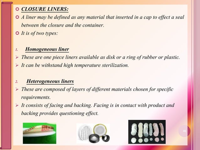 Pharmaceutical Containers and Closures: An Overview | PPTX ...