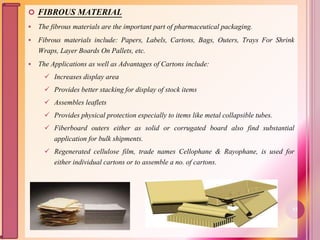 Pharmaceutical Containers and Closures: An Overview | PPTX