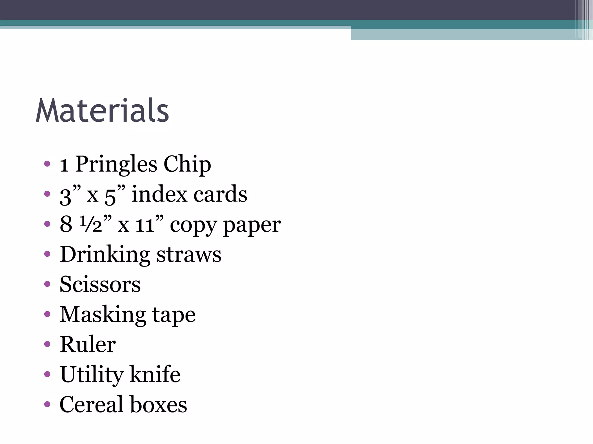 Pringles challenge | PPT