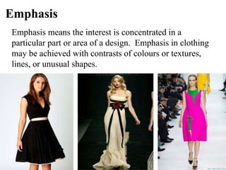 Fashion-Prinicipals of design | PPT