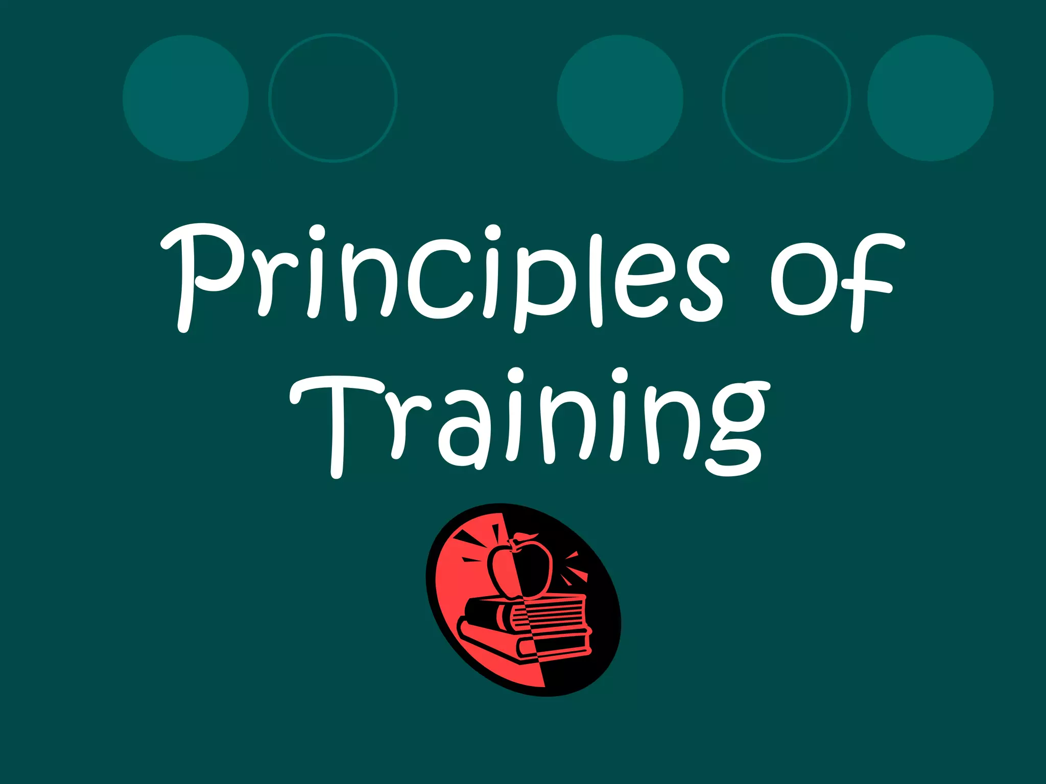 Principles of Training | PPT