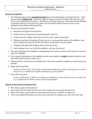 Prin interviewques4 | PDF